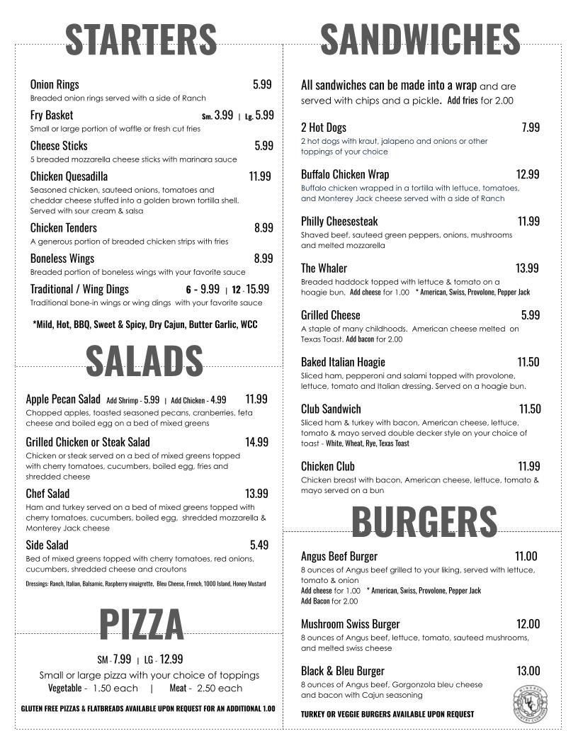 Dining – Windber Country Club